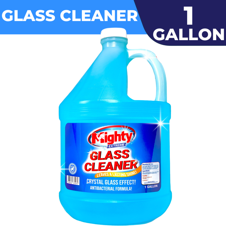 Mighty Glass Cleaner Antibacterial Gallon - GLASS CLEANER GALLON ...