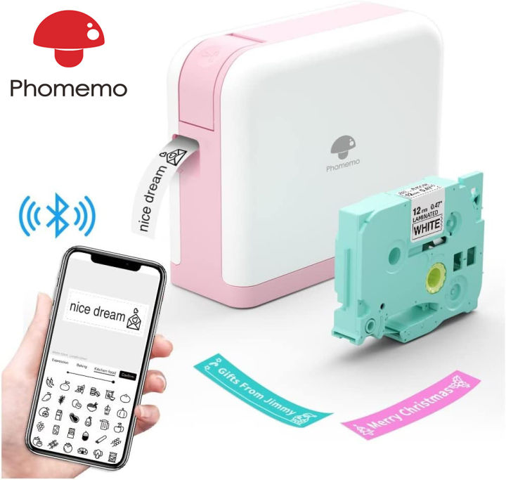 Phomemo Labeler P3200 Label Makers,Portable Bluetooth Label Printer Machine,for Home,Office ...
