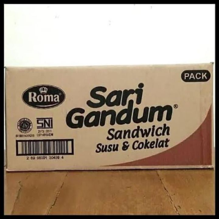 Roma Sari Gandum Pack 115 Gram (Karton / Kardus / Dus) | Lazada Indonesia