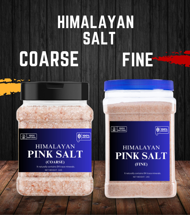 Himalayan Salt (Coarse, Fine) 500g-1kg | Lazada PH