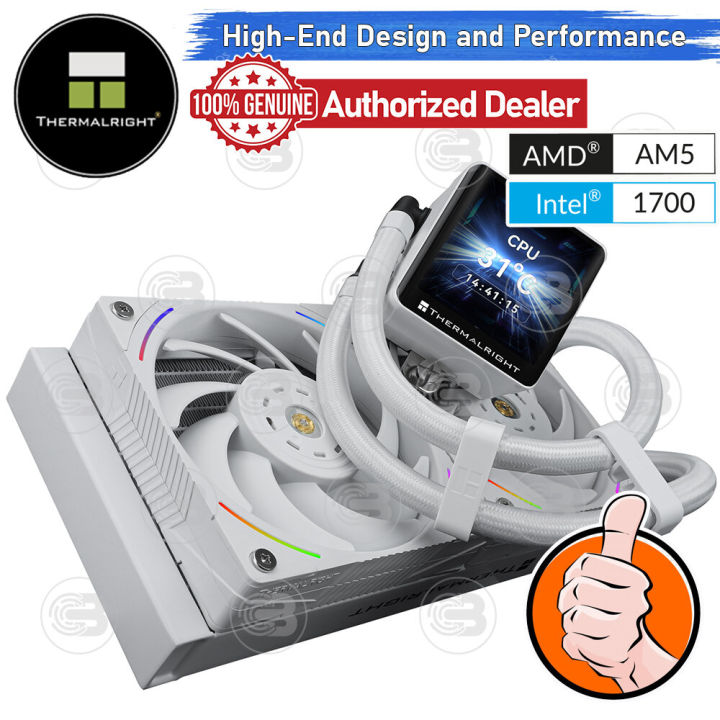 [CoolBlasterThai] Thermalright FROZEN VISION 240 WHITE ARGB AIO Liquid ...