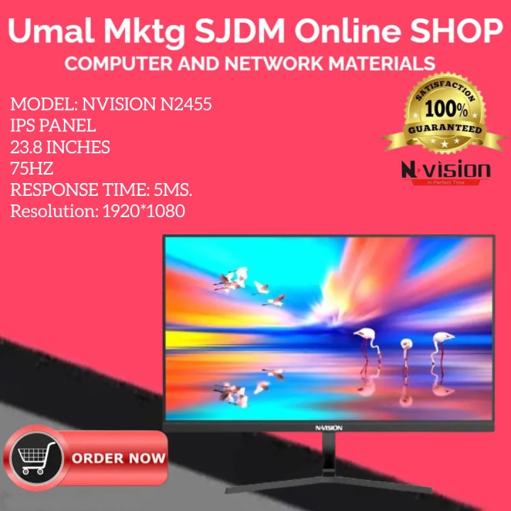 UMAL MONITOR 25 INCHES IPS 100HZ 3MP Gaming Monitor | Frameless IPS ...