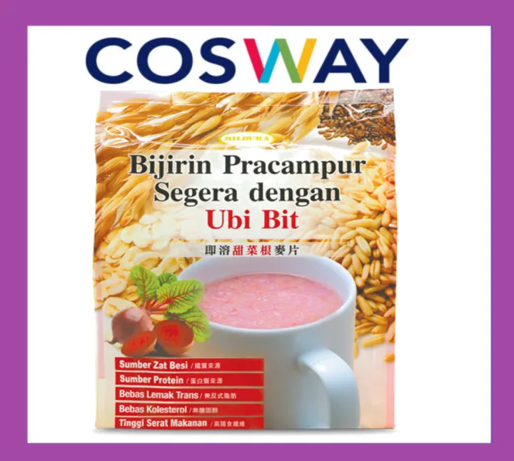 [Ready Stock] COSWAY Instant Premix Cereal with Beetroot | Lazada