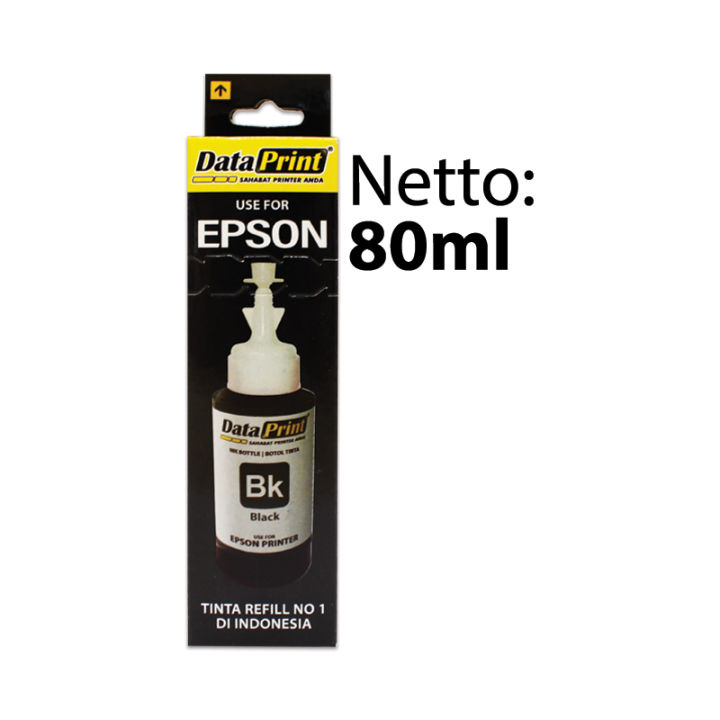 DataPrint Tinta Refill Epson warna Hitam 80ml | Lazada Indonesia