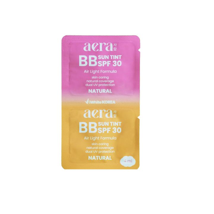 AERA BY IWHITE KOREA BB Sun Tint SPF 30 Natural 4ml Sachet | Lazada PH
