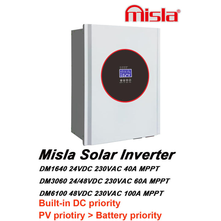 Inverter Hybrid off grid Misla 3Kw 24V หม้อแปลงเทอรอยด์ (Toroid) อินเวอ ...