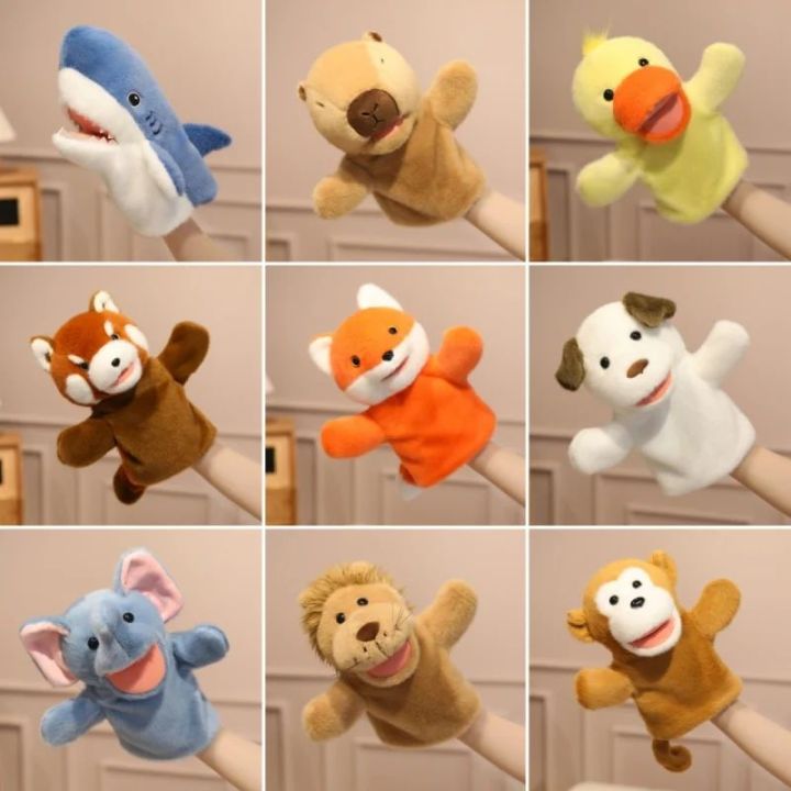 Kawaii Capybara / Shark / Monkey /Lion/ Raccoon Plush Toy Stuffed ...