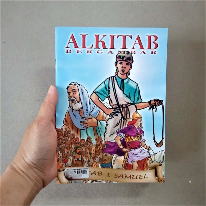 Buku Cerita Anak Komik Alkitab Bergambar 1 Samuel Toko Buku Rohani ...
