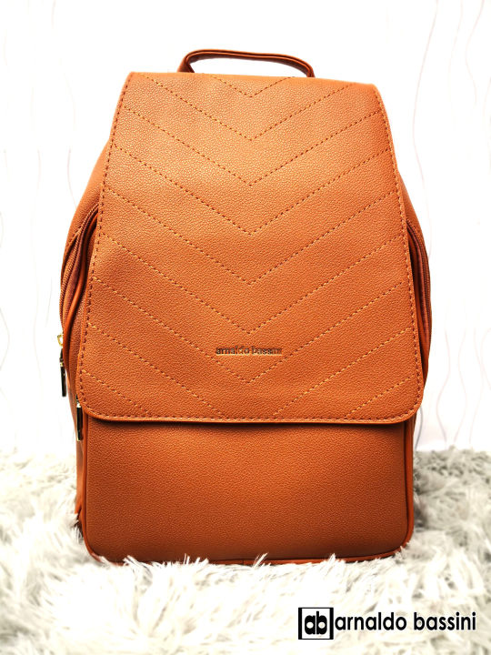 Arnaldo Bassini - Carly Backpack (Brown) | Lazada PH