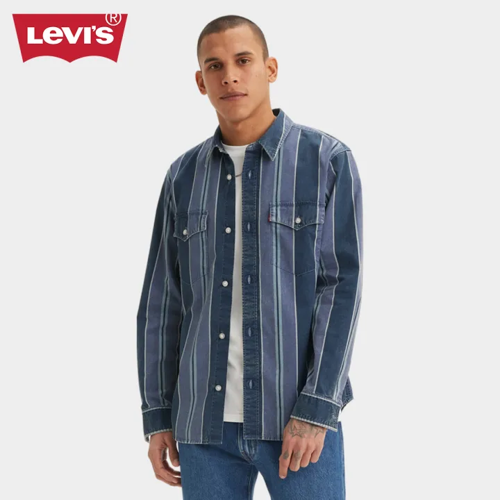 Levi's® Men's Relaxed Fit Western Shirt A1919-0040 | Lazada PH