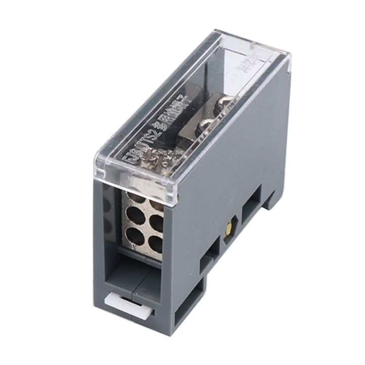 Din Rail Distribution Box One In Multiple Out Terminal Block Electric Wire Connector Junction