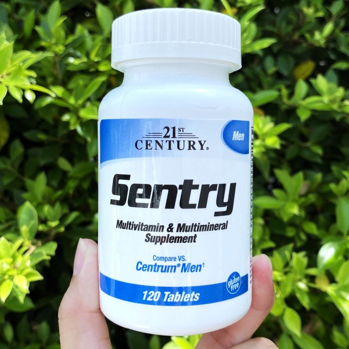 วิตามินและแร่ธาตุรวม Sentry Men Multivitamin & Multimineral Supplement ...