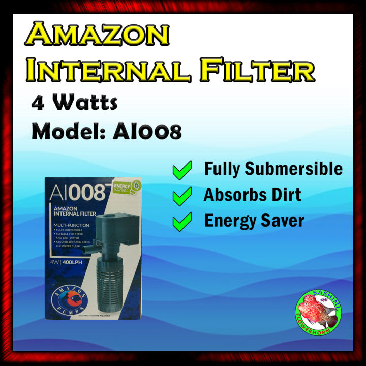 Amazon Internal Filter, Submersible Pump, 4w, 8w, 15w | Lazada PH