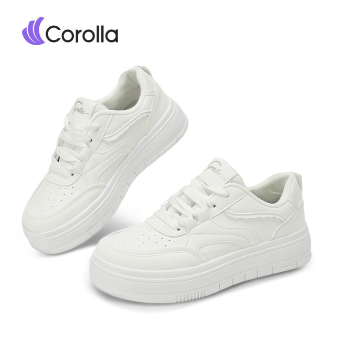 COROLLA Women's Sneakers in White and Black shoes for women Classic ...