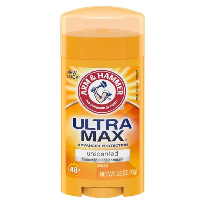ARM and HAMMER ULTRAMAX UNSCENTED Antiperspirant Deodorant, 2.6oz/73g | Lazada PH