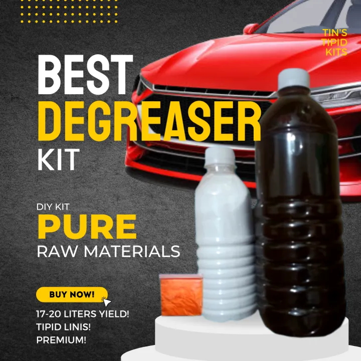 [TINS TIPID KITS] DIY DEGREASER KIT (PREMIUM) (ENGINE AND CAR CLEANER ...