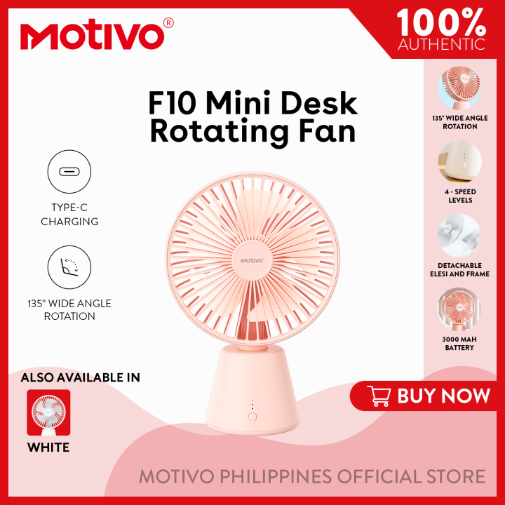 Motivo F10 Mini Rotation Fan | Lazada PH
