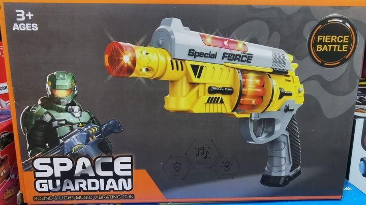 Machine Gun Infrared Ray and Flash Sound Kids / Toy Gun Light Sound ...
