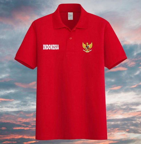 Kaos Kerah Garuda Indonesia / Polo Shirt logo 17 Agustusan - Kaos Hut ...