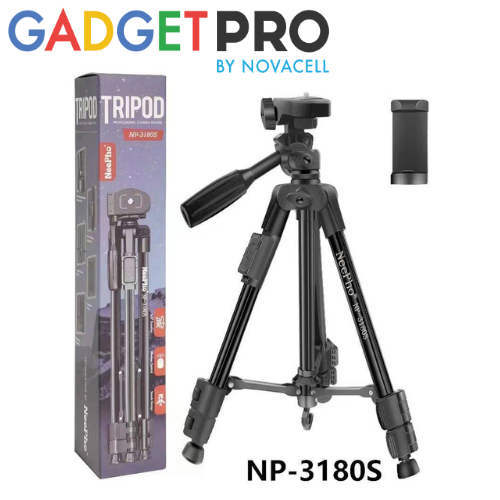 NeePho Tripod NP-3180s Wireless Tripod Selfie Stand Phone Holder with ...