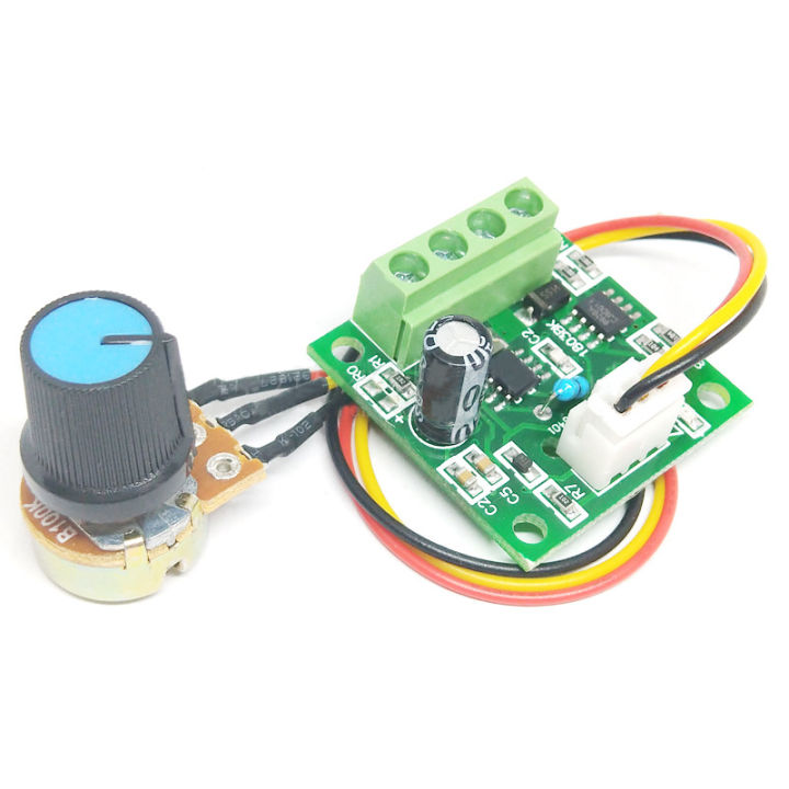 DC PWM Motor Governor Board 1.8V 3V 5V 6V 12V 2A Speed Control Module ...