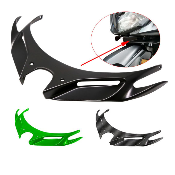 Motorcycle Front Aerodynamic Winglets Windshield Fairing Aerodynamic ...