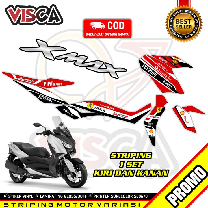 Striping Motor XMAX 250 Variasi - Stiker Yamaha XMAX 250 Lama Desain ...