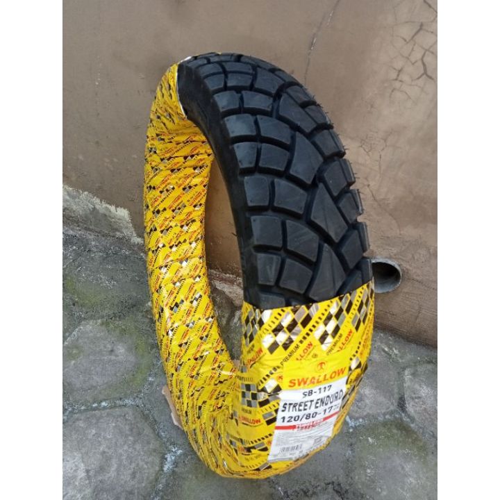 Ban 120/80 17 swallow street enduro SB117 dual purpose | Lazada Indonesia