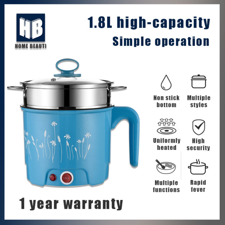 1.8L Multi-function electric cooker, electric steamer, rice cooker,Fast cooking | Lazada PH