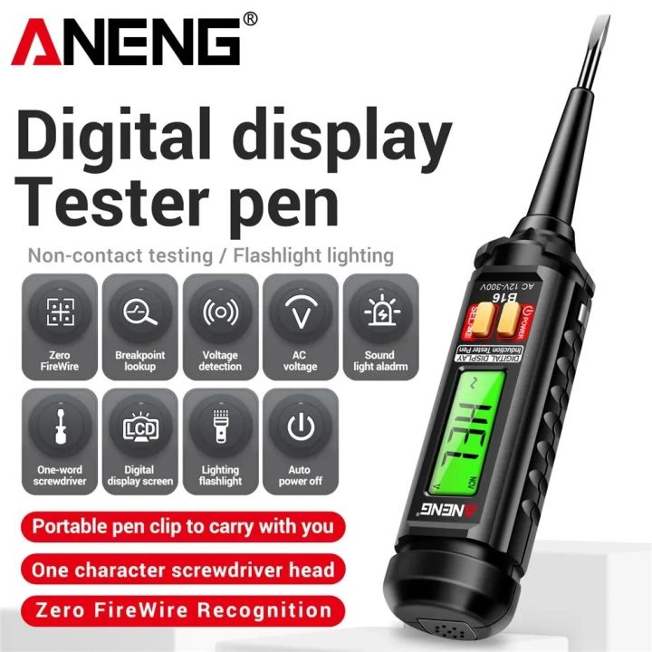 Digital Multimeter Tespen AC Voltage Sensor NCV | Lazada Indonesia