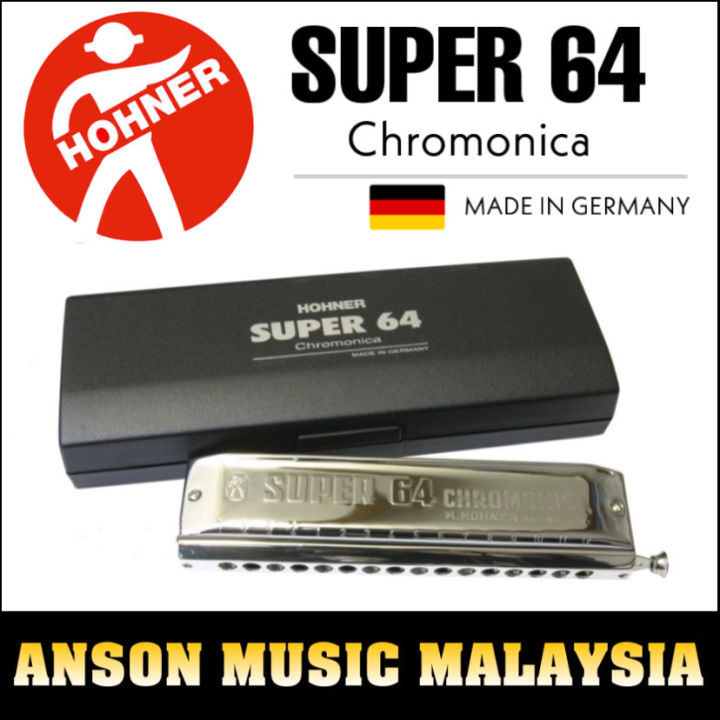 Hohner Super 64 Chromonica Chromatic Harmonica (7582/64) | Lazada