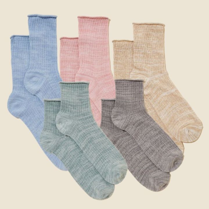 RUBI ROLLED WELT SOCK | Lazada PH