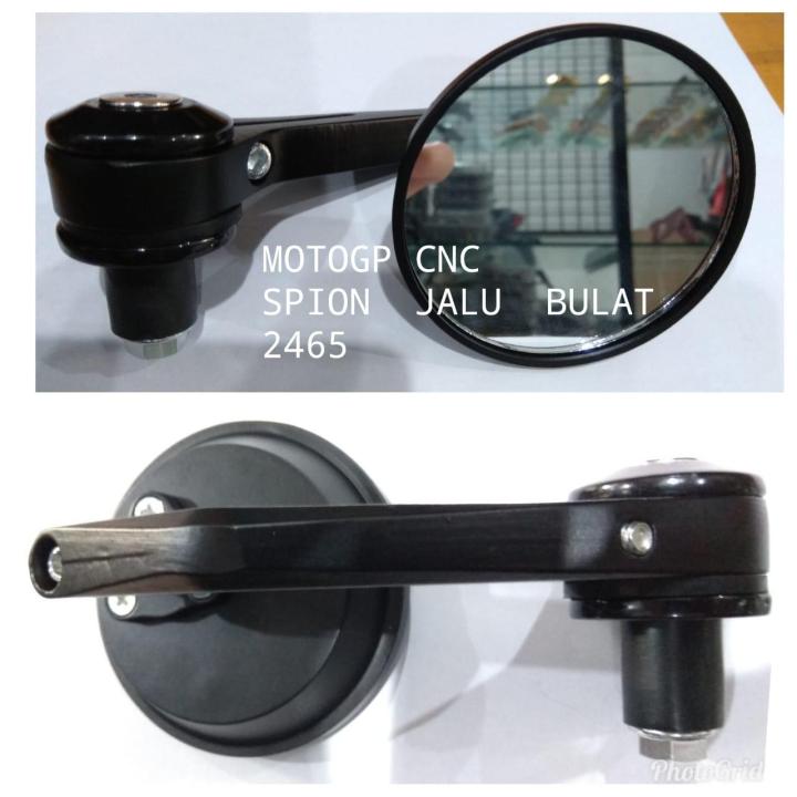 SPION/SEPION JALU BAR END MIRROR REPLIKA RIZOMA BLACK UNIVERSAL ...