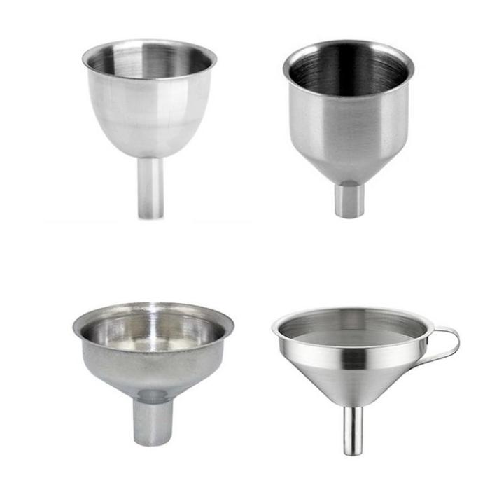 Stainless Steel Funnel General Purpose Stainless Steel Funnel Mini Funnel for Filling Narrow ...