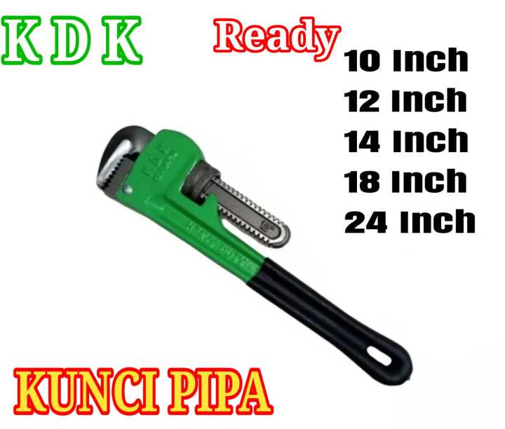 KUNCI PIPA 8 12 14 INCH PIPE WRENCH / KUNCI LEDENG TEKIRO ASIA BAUT ...