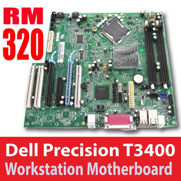 Motherboard DELL PRECISION T3400 REFURBISH MOTHERBOARD 0TP412 CNTP412 ...