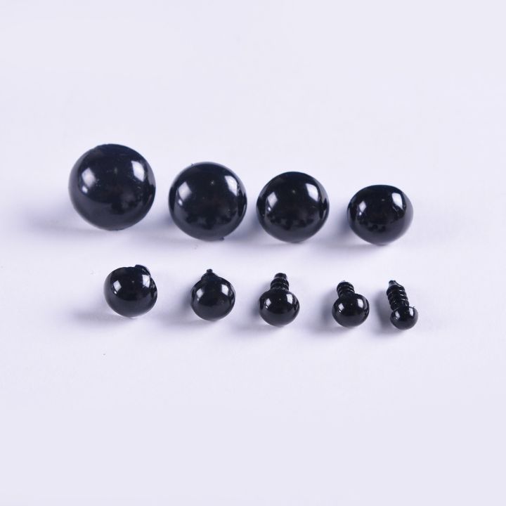 【SG Ready Stock】Black Safety Eyes with Washers (5 pair) Plastic Safety ...