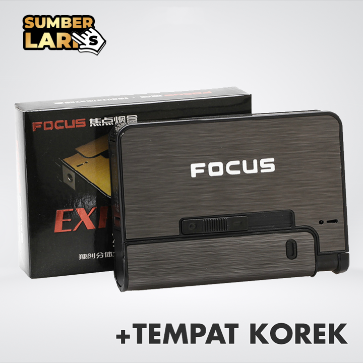 Kotak Rokok e-SPARK Bungkus Rokok Elegan Aluminium Case Box / Kotak ...