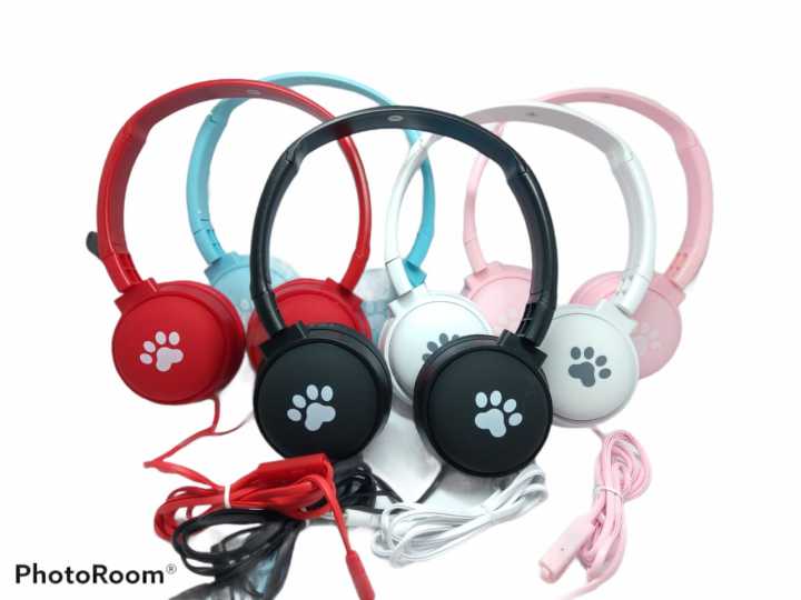 headphone lucu extrabass headset bando sportheadphones murah j18 - cute ...