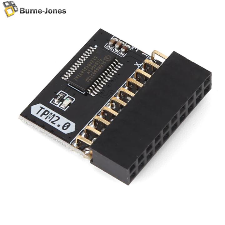 TPM 2.0 Encryption Security Module 20 Pin Motherboard Card Replacement ...