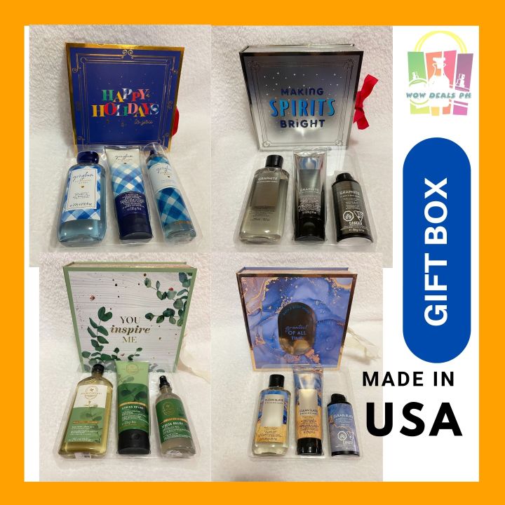 Bath and Body Works Gift Sets ( Gift Sets, Gift Boxes & good for travel ...