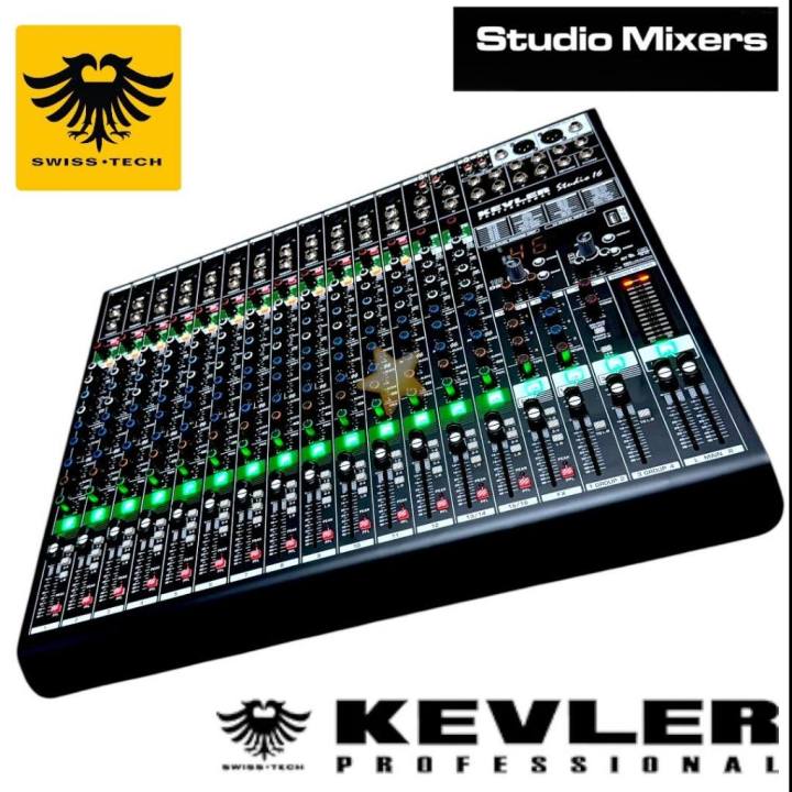 Kevler Professional Studio 16 Professional 16 Channel Mixer | Lazada PH