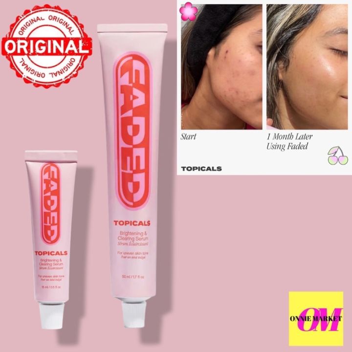 Topicals Faded Serum for Dark Spots & Discoloration 50ml | Lazada Indonesia