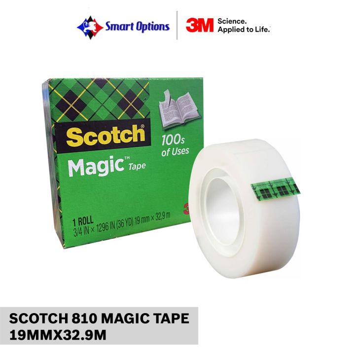 3M Scotch Magic Tape 810 19mm x 32.9m | Lazada PH