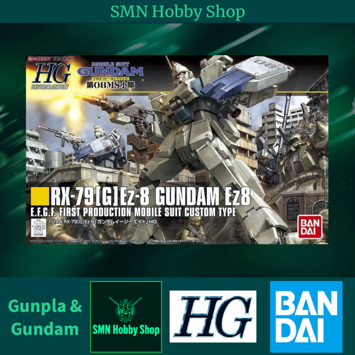 HG 1/144 RX-79[G] Ez-8 Gundam EZ8 155 Gunpla Gundam Toys Plastic Model ...
