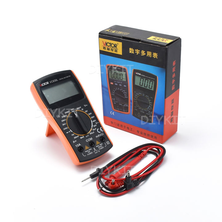 Digital Multimeter ดิจิตอลมัลติมิเตอร์ รุ่น VICTOR VC830L | Lazada.co.th
