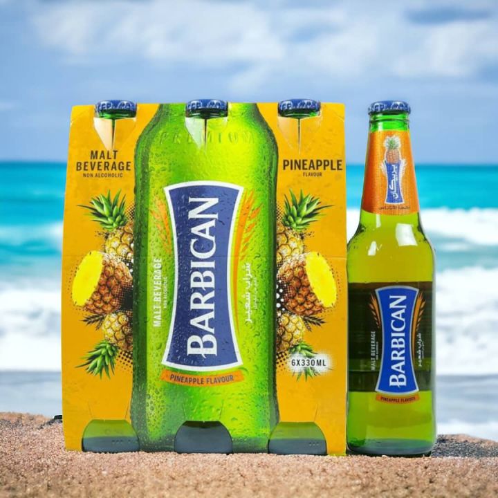Barbican Malt Pineapple Flavor Non Alcoholic Drink 6 Bottles 330ML | Lazada