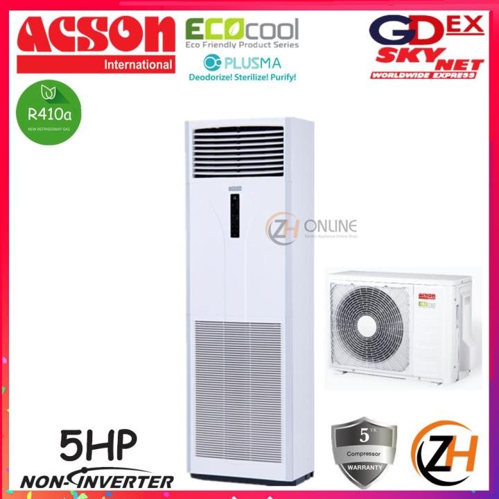 ACSON 5HP FLOOR STANDING A5FS A SERIES 3PHASE A5FS50A & A5LC50D R410A | Lazada