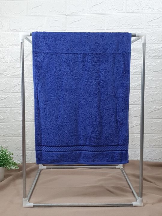 Chalmer Handuk SPORT Polos Ukuran 34X80 cm - Biru Tua | Lazada Indonesia