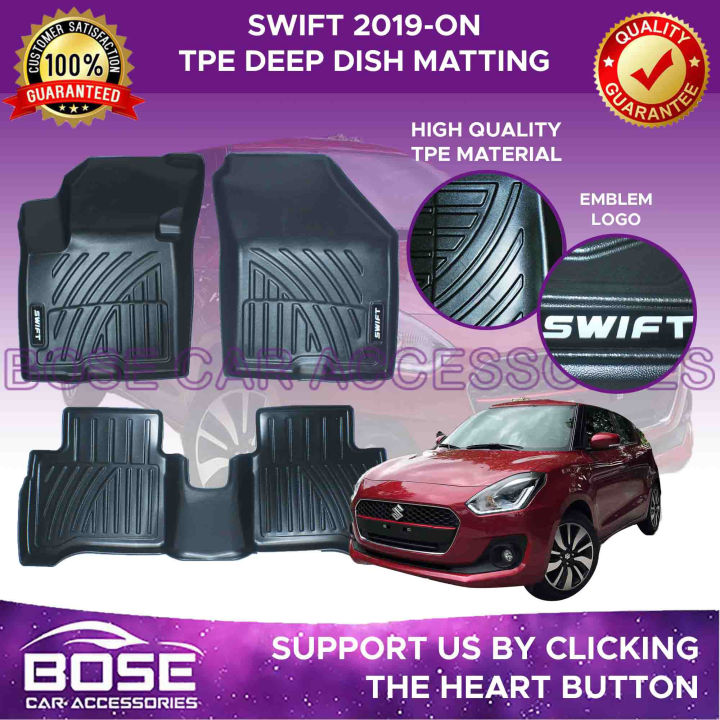 TPE / 5D Deep Dish for Suzuki Swift 2012 - 2018 / 2019 - 2023 Deep Dish ...